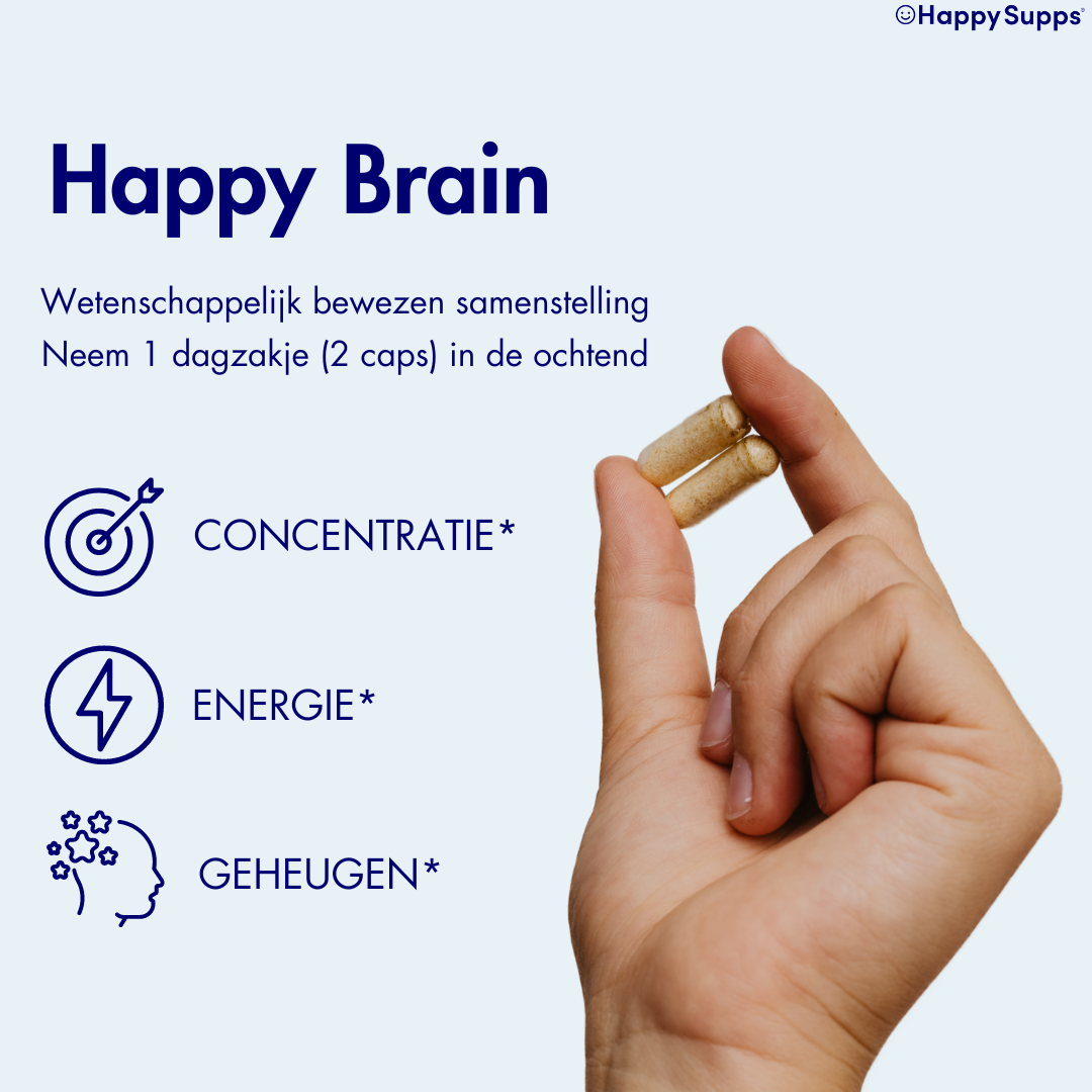 Happy Brain - Premium nootropic supplement – Happy Supps®